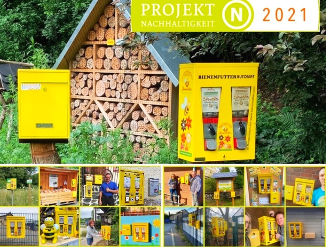 Nachhaltigkeitspreis für das Bienenautomaten-Projekt - VRM Wochenblätter